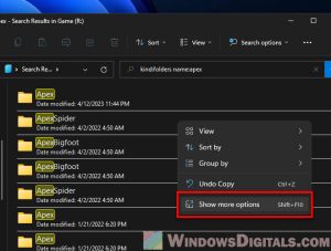 How to Search for Folders Only by Name in Windows 11