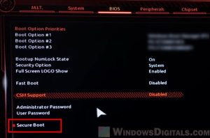 Enabling TPM 2.0 and Secure Boot on Gigabyte Mobo