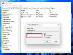 Windows 11: Security Tab Missing in Properties
