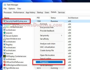 What is SecurityHealthSystray.exe that Runs on Startup?