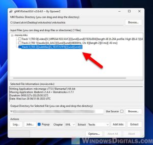 How to Extract SRT Subtitles From MKV using MKVToolNix