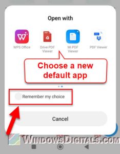 How to Change Default File Associations on Android