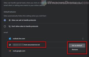 How to Set Default Email Client (mailto) in Chrome