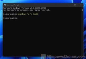 How to Set Shutdown Timer in Windows 11