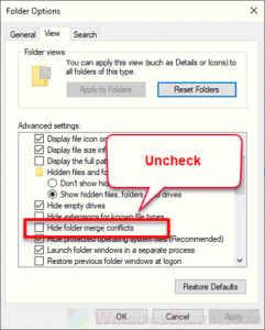 No duplicate warning when copy or move files and folders