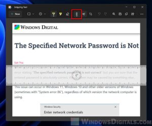 How to Draw a Box Around Text in Snipping Tool