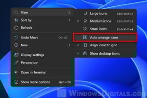 How to Stop Windows 11 from Rearranging Desktop Icons