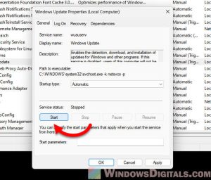 Microsoft Store "Error encountered - One of the update services is not ...