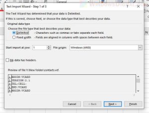 How to Open VCF File or Convert it to Excel in Windows 11