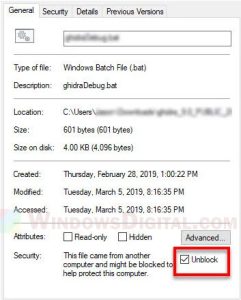 Windows 11: Your Internet security settings prevented one or more files