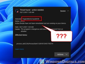 What is Trojan:Win32/Casdet!rfn and How to Remove it