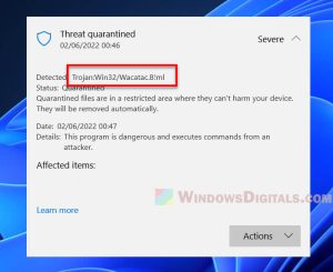 Trojan:Win32/Wacatac.H!ml: What You Need to Know