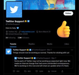 Why does Twitter say "Something went wrong, but don't fret"?