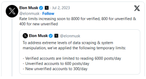 Limit of How Far You Can Scroll to the Bottom on X (Twitter)