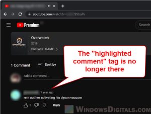 How to Unhighlight a Comment or Reply on YouTube