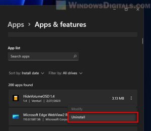 How to Hide or Remove the Volume Bar in Windows 11