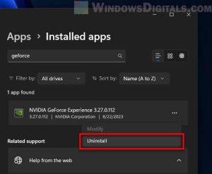 Can't Login to GeForce Experience (Black Screen or Error)