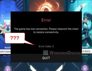 VAL 3 Error Code in Valorant: What it Means & How to Fix