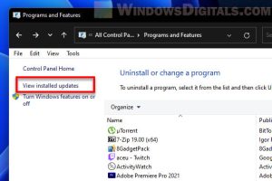 How to Check if a KB Update is Installed in Windows 11