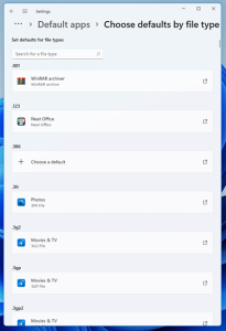 How to Change Default App For File Extension in Windows 11