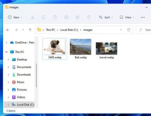 How to Convert WebP Images in Windows 11