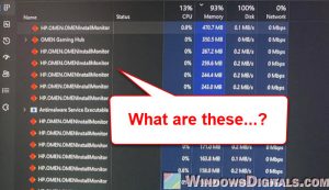 HP.OMEN.OMENInstallMonitor Using Lots of RAM