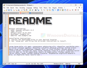 How to Open .NFO Files in Windows 11