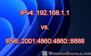 How to Ping IPv6 Address in Windows 11