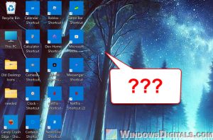 Windows 11 Desktop Icons Shrink and Look Small?