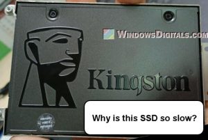 Why is my A400 SSD So Slow in Read/Write Speed?