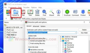 How to Extract Japanese Zip Files with WinRAR or 7-Zip