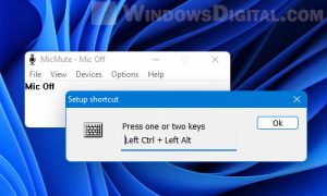 Windows 11 Mute Microphone Hotkey (How to)