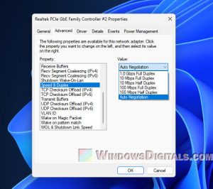 Router to Modem/PC Auto-Negotiation at 100Mbps (not 1Gbps)