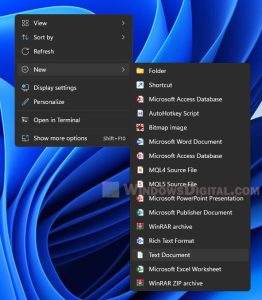 Windows 11 Can't Create New Text File (Missing)