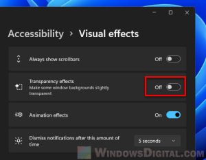 How to Remove Alt+Tab Blur Background in Windows 11