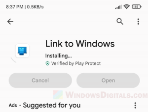 Windows 11 Phone Link Stuck on Pair Devices (QR Code)