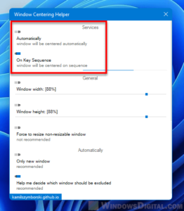 How to Center a Window in Windows 11