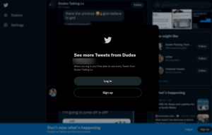 Limit of How Far You Can Scroll to the Bottom on X (Twitter)