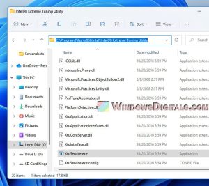 XtuService.exe in Windows 11 High CPU and Memory Usage