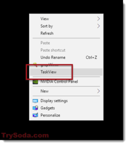 How to Add or Remove Task View/Timeline to Taskbar