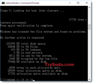 How to Run CHKDSK in Windows 10/11 from CMD or Before Boot