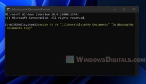 Copy Folder Structure Without Files in Windows 11/10