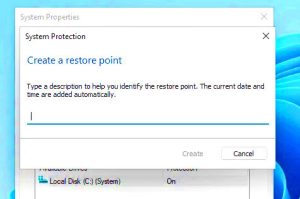 How to Create System Restore Point in Windows 11/10