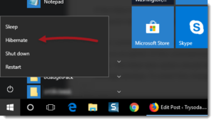 How to Enable Hibernate in Windows 10 Start Menu