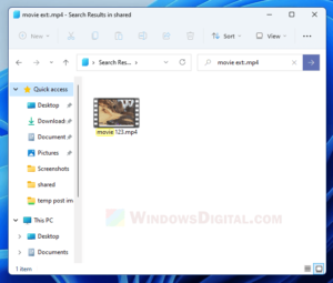 How to Search Only Video Files in Windows 11