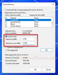 How to Delete Pagefile.sys in Windows 11