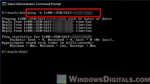 Ping IPv4 Address Instead of IPv6 in Windows 11/10 CMD