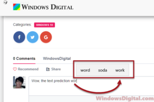 How to Turn On or Off Text Prediction in Windows 11/10