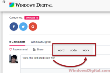 How to Turn On or Off Text Prediction in Windows 11/10